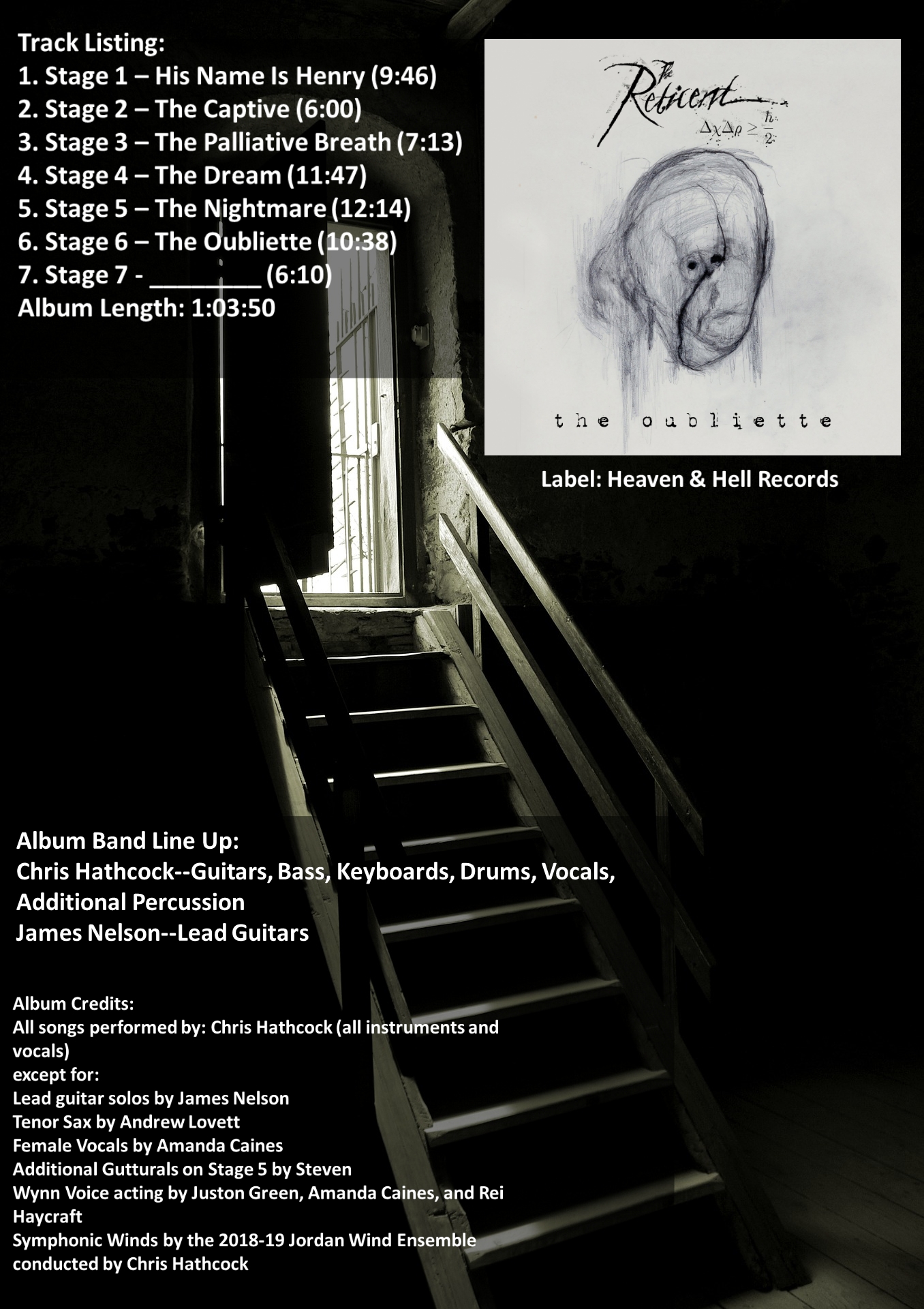 THE RETICENT – The Oubliette – Review deutsch – metal-heads.de