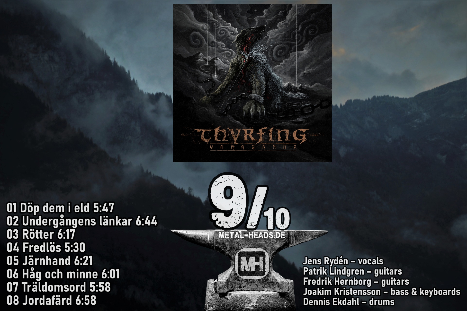 THYRFING – „Vanagandr“ Review – metal-heads.de