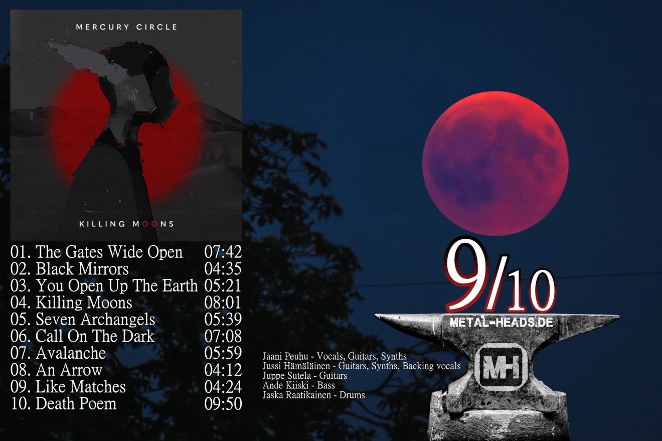 MERCURY CIRCLE – „Killing Moons“ Review – metal-heads.de