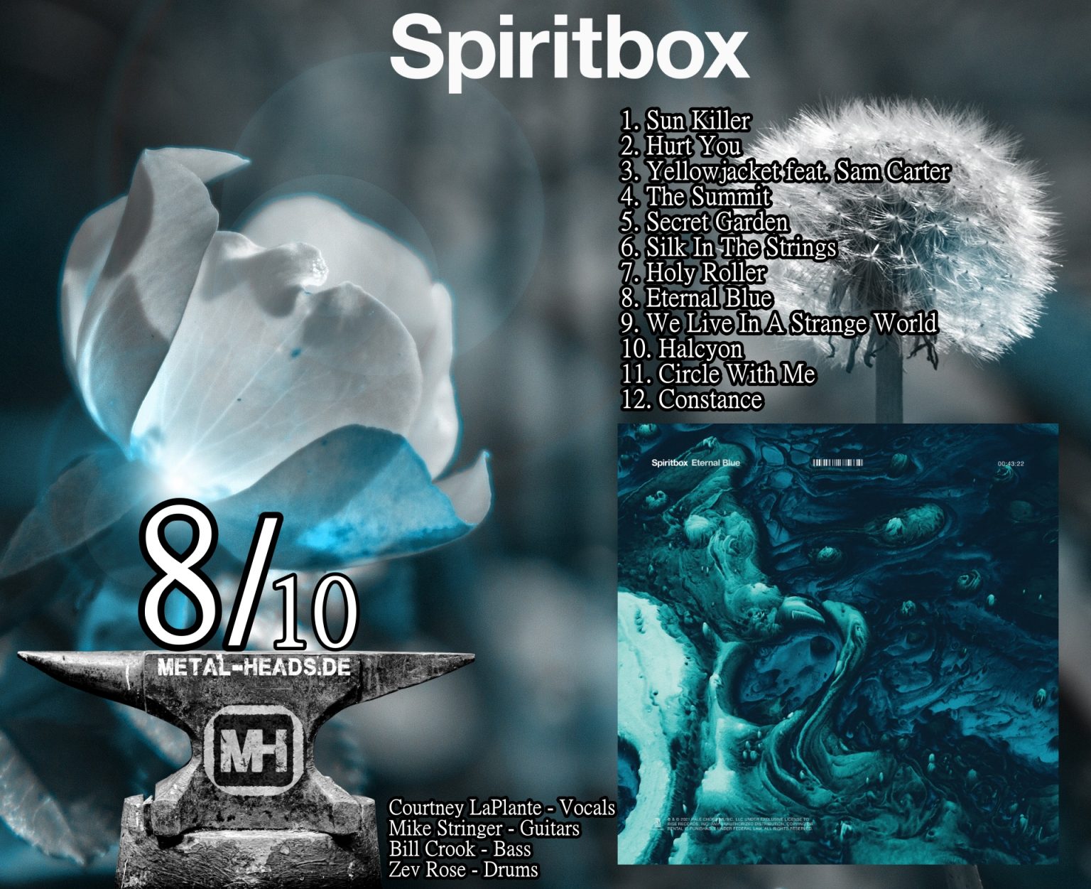 SPIRITBOX – „Eternal Blue“ Review – metal-heads.de