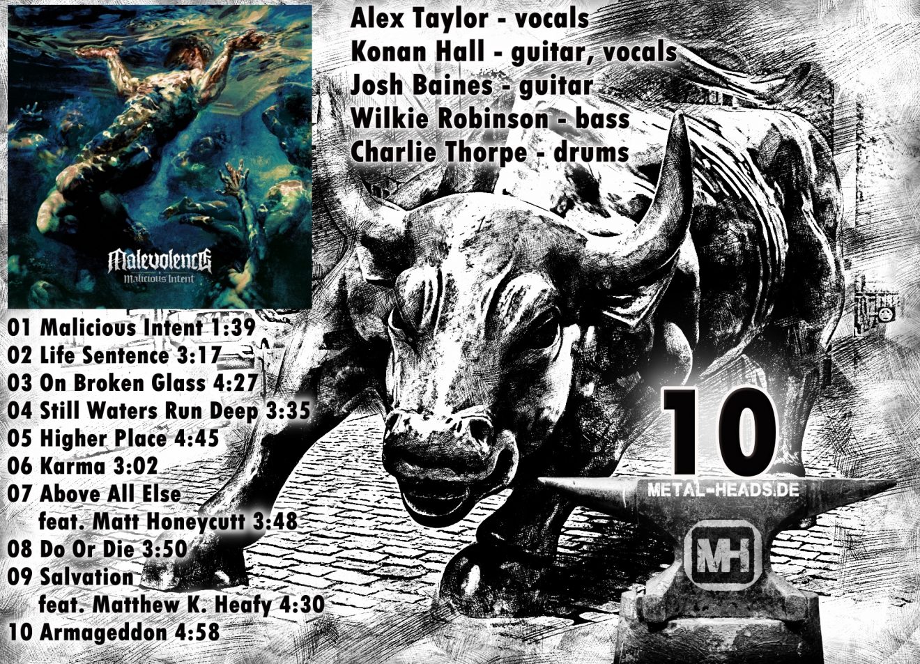 MALEVOLENCE – „Malicious Intent“ Review – metal-heads.de