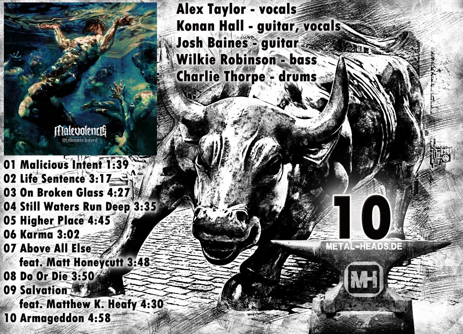 MALEVOLENCE – „Malicious Intent“ Review – metal-heads.de