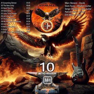 STORACE – „Crossfire“ Review – metal-heads.de