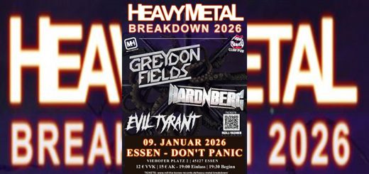 Heavy Metal Breakdown 2026 mit Greydon Fields, HardNberg und Evil ...